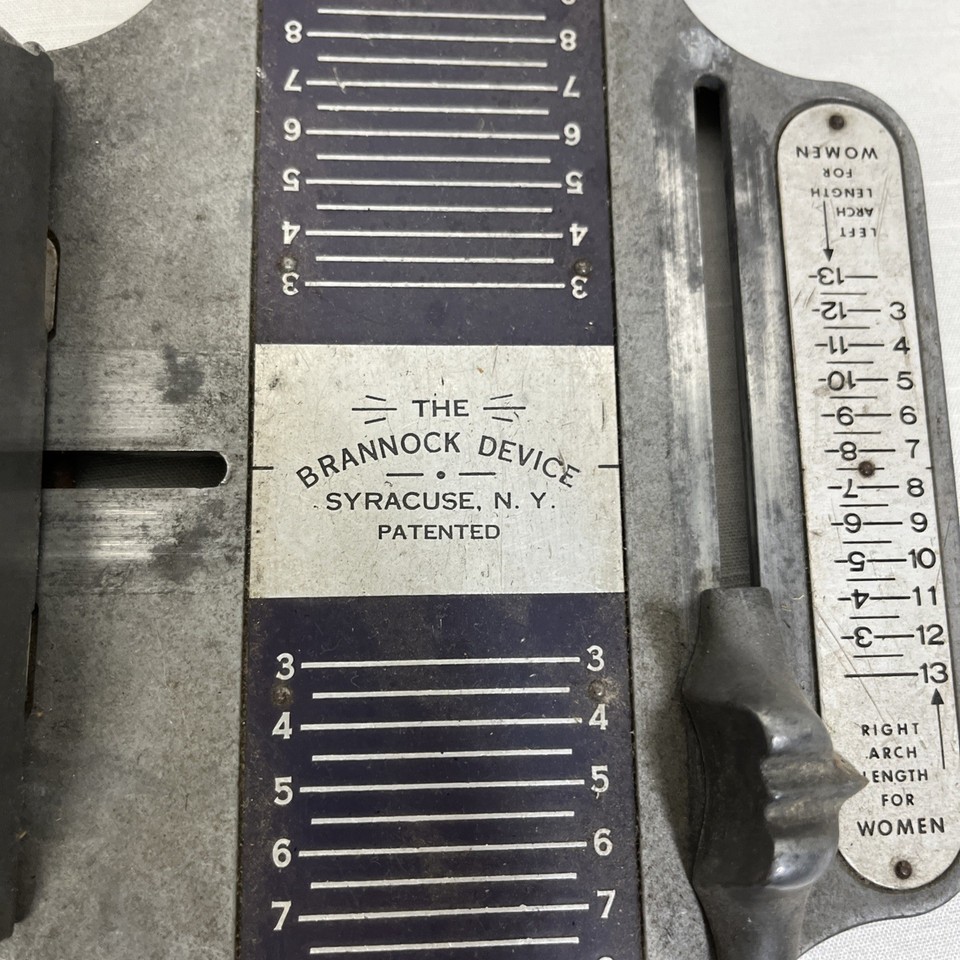 Brannock Device Women's Foot Measuring Syracuse NY Shoe Size 3-13 | eBay