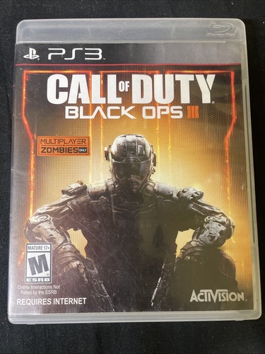 Call Of Duty: Black Ops III Sony PlayStation 3 PS3 COD | eBay