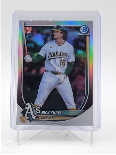 NICK KURTZ 2025 BOWMAN CHROME ROOKIES RED LOGO REDEMPTION A RC Q1940 | eBay