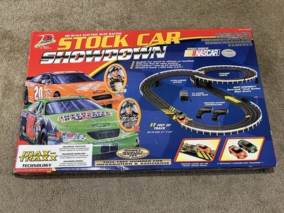 Life Like Racing NASCAR Stock Car Showdown HO Scale Slot Car Track ...