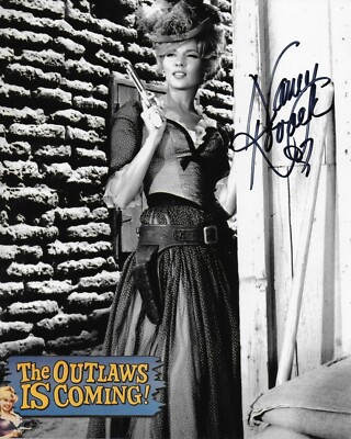 Nancy Kovack The Outlaws.. Original Autographed 8X10 Photo signed ...