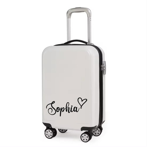 Personalised Name Sticker For Suitcase Luggage Travel Vinyl Sticker ...