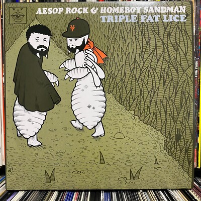 AESOP ROCK + HOMEBOY SANDMAN - TRIPLE FAT LICE (VINYL EP) 2017!! STONES ...
