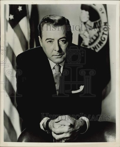 1962 Press Photo Warren Grant Magnuson, Washington Democrat senator ...