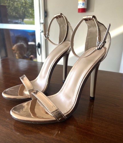 Homecoming/prom Heels Gold Stiletto | eBay