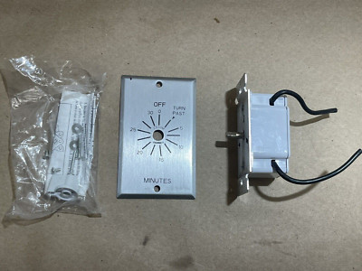 Tork C530M In-wall Springwound Time Switch 0-30 Min. INDOOR 125-277VAC ...