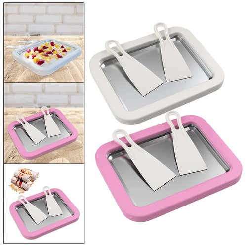 Ice Cream Maker Plate Instant Cold Plate Kitchenware DIY ...