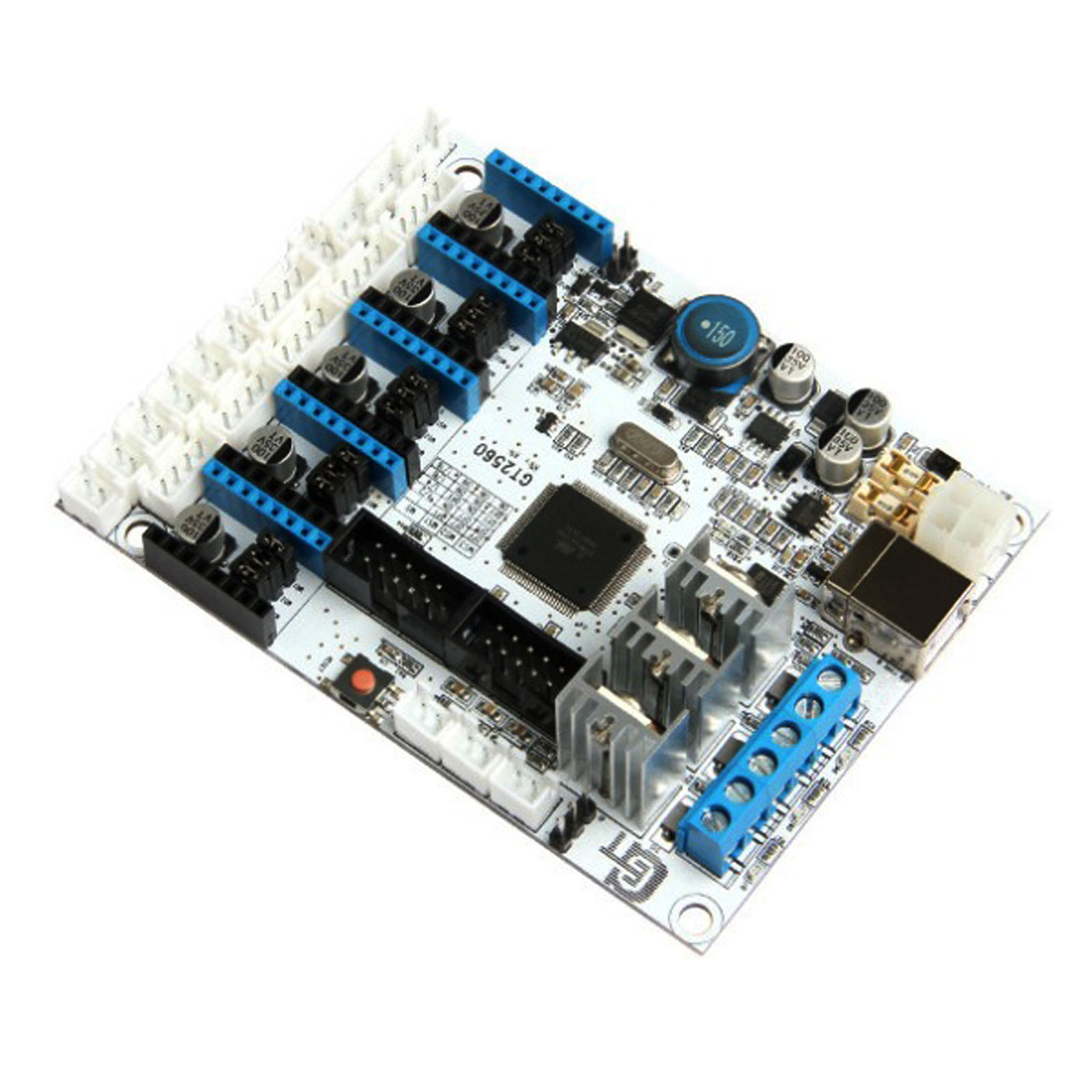 NEW GT2560 Controller Board ATmega2560 for Reprap Prusa Mendel 3D ...