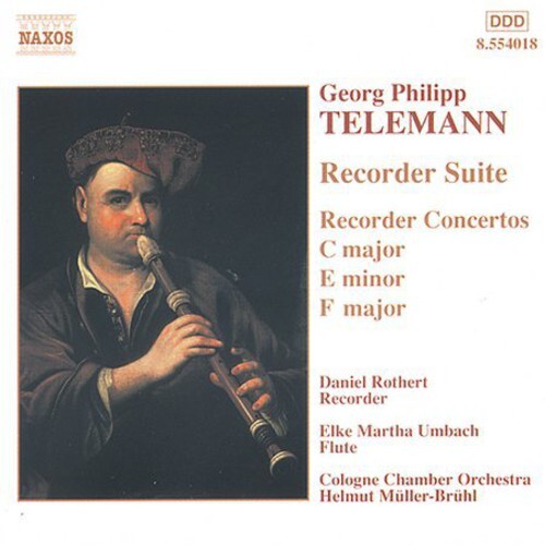 G.P. Telemann - Suite & Concertos for Recorder [New CD] - Picture 1 of 1