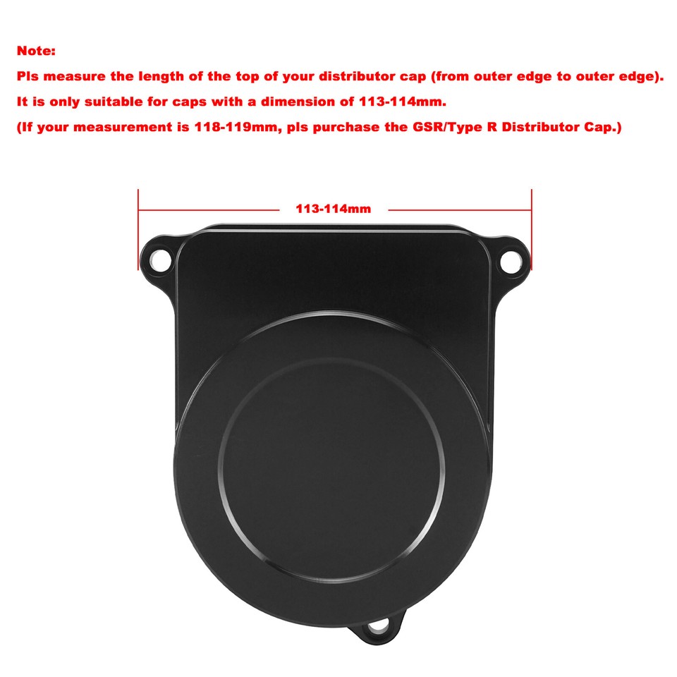 B18 B16 Cop Distributor Cap Cover For Honda Civic Si Del Sol Integra ...