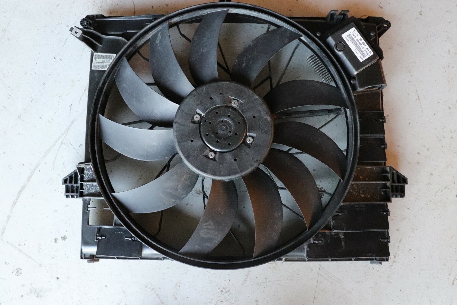 Mercedes Benz ML63 AMG 2008 W164 Front Radiator Fan Assembly ...