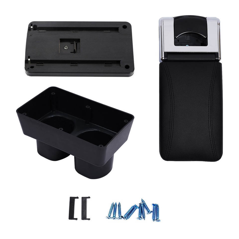 Armrest Box Central Content Storage Box Arm Rest Fit For Nissan Versa ...