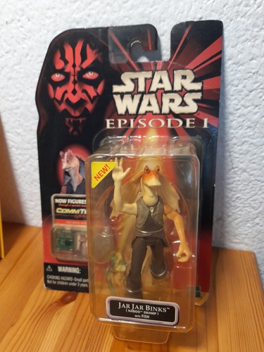 STAR WARS episode 1 The Phantom Menace : Jar jar Binks Naboo swamp with ...