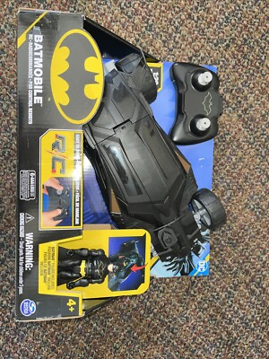 DC Comics Batman Batmobile Remote Control Car with 4" Batman Figure | eBay