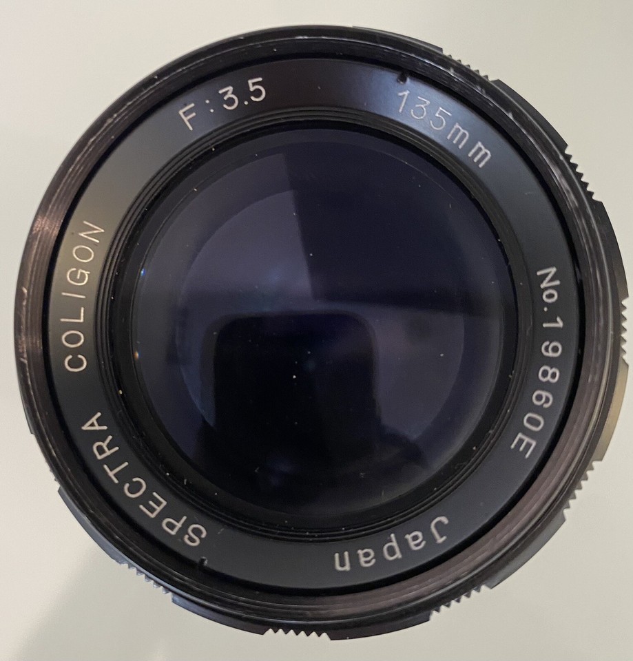 Very Rare Vintage Spectra Coligon 135mm f3.5 Lens with Exakta Mount | eBay
