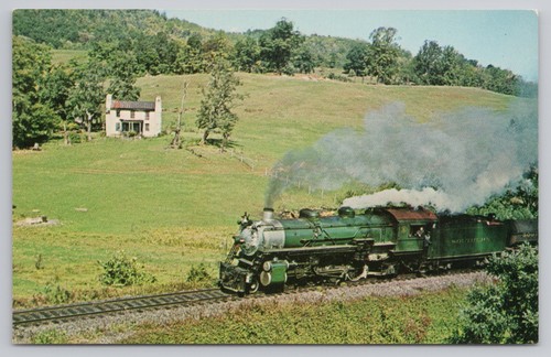 Train Railroad Southern Mikado #4501 Locomotive Markham Virginia VA ...