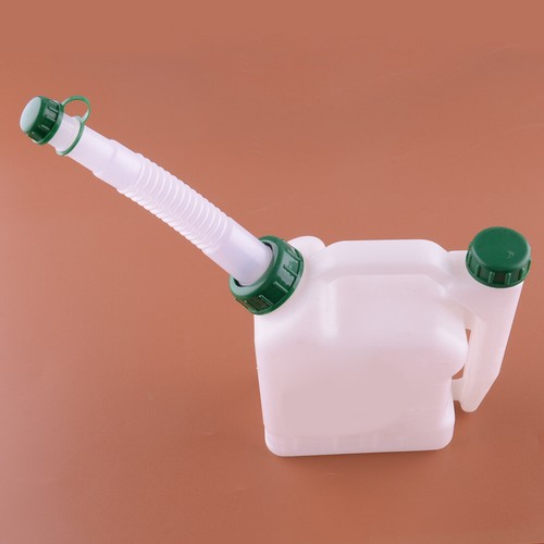 1L Gas Can Container Garden Machinery Refuel Tool & Fuel Spout Nozzle ...
