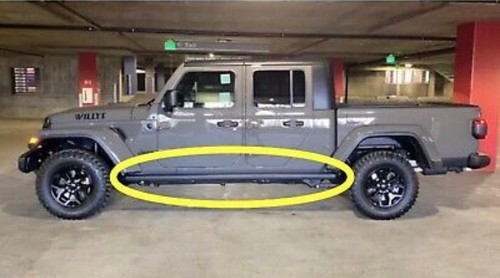 JEEP GLADIATOR ROCK CRAWLER RAILS ROCKER PANEL SILLS 68341314ab ...
