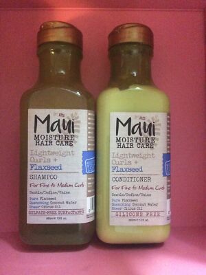 Maui Moisture Hair Care Lightweight Curls + Flaxseed Shampoo ...