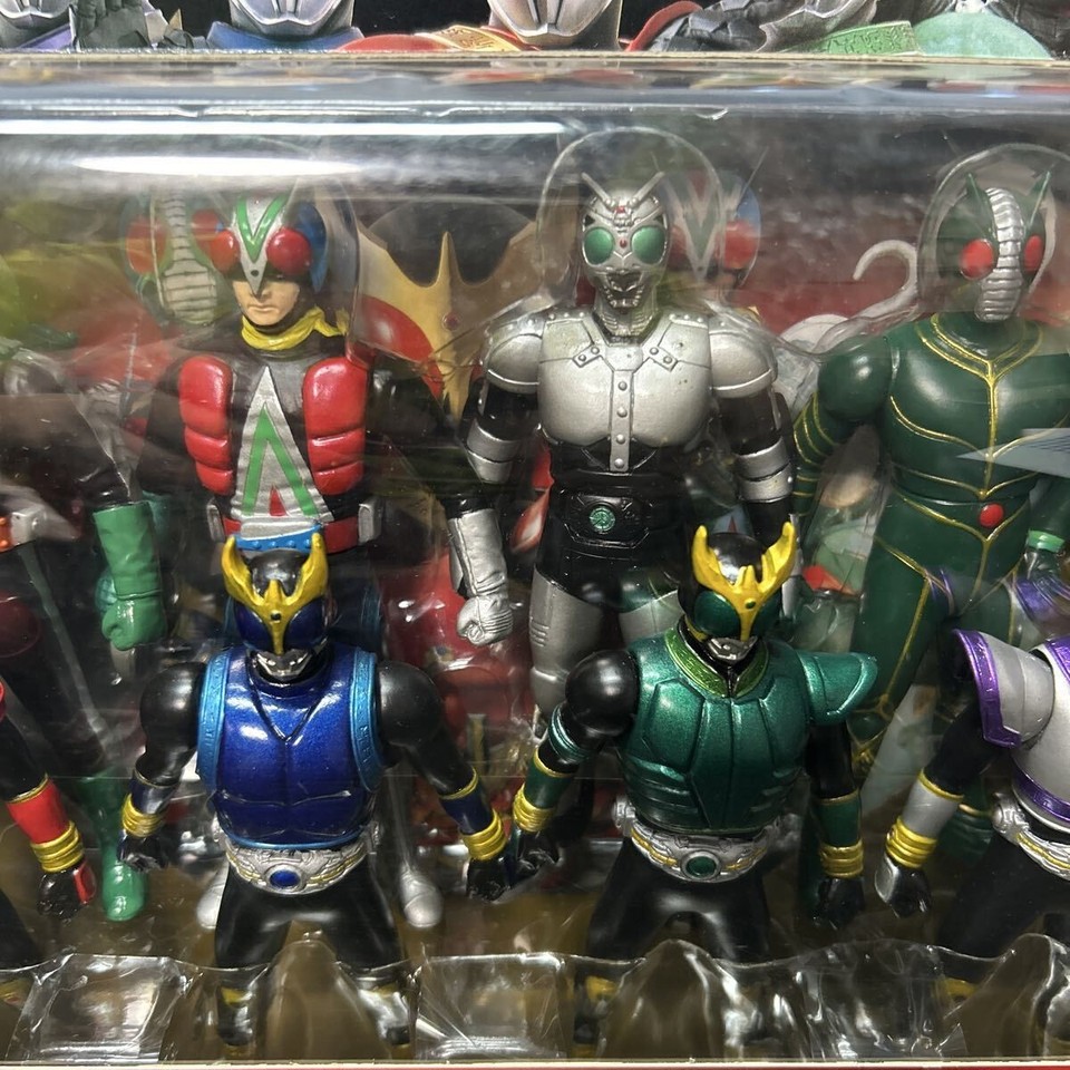 ssoo BANDAI Kamen Rider Kuuga New Glory 10 Riders Rider Man Shadow Moon ...