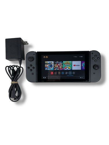 Nintendo Switch v1 Video Game Console Only HAC-001 Gray | eBay