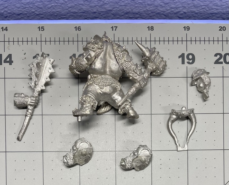 Ogre Tyrant Metal Warhammer Ogor Kingdoms Games Workshop Fantasy VTG ...