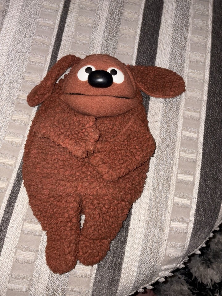 1977 Rowlf the Dog Full Body Hand Puppet Muppets Fisher Price 852 Jim ...
