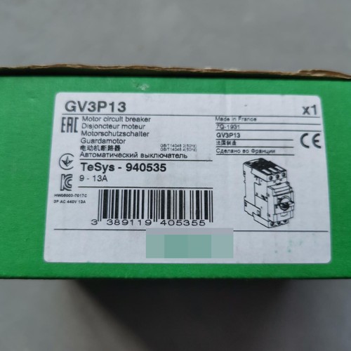 one new Schneider GV3P13 3P Pole Thermal Magnetic Circuit Breaker Free ...