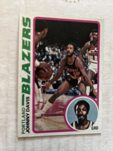 1979 Johnny Davis Portland Blazers Topps Basketball Card #22 | eBay