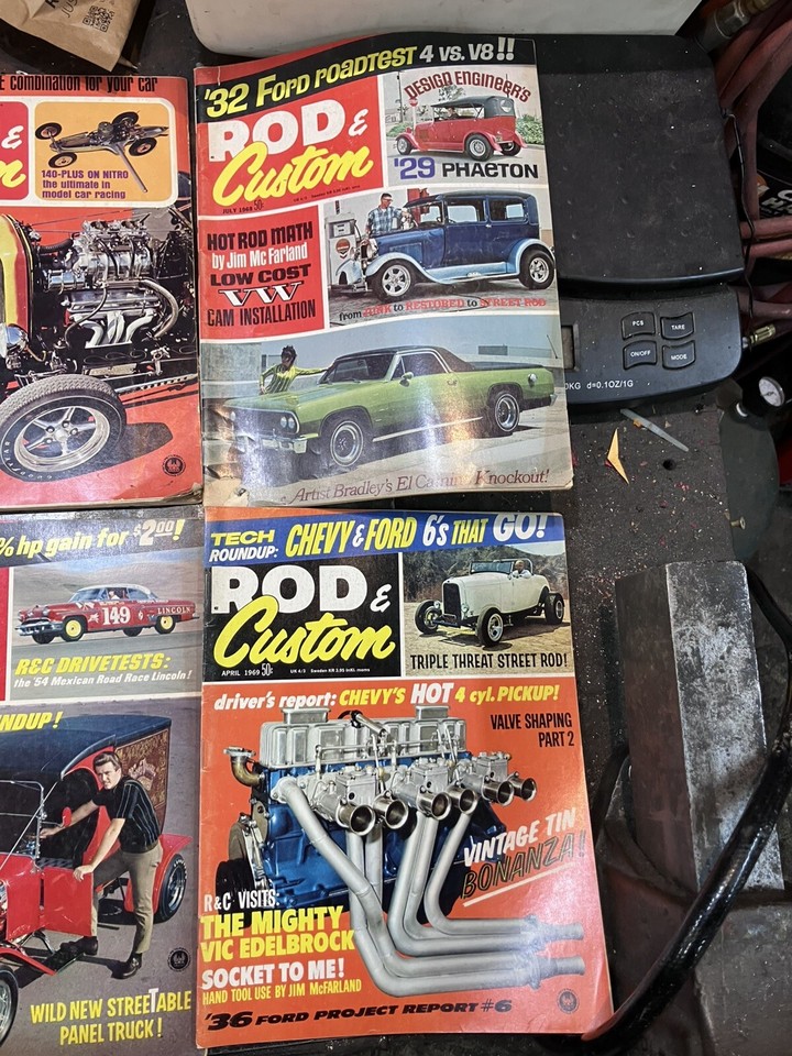 Lot Of 24 Vintage Rod & Custom Magazines • 1961-1972 | eBay