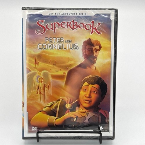 Superbook, Peter and Cornelius CBN animated DVD brand new sealed box ...
