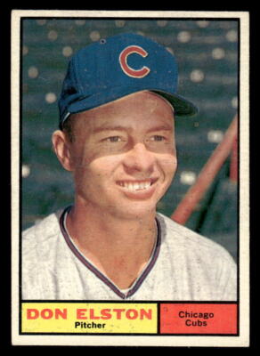 1961 Topps - Don Elston #169 Chicago Cubs | eBay