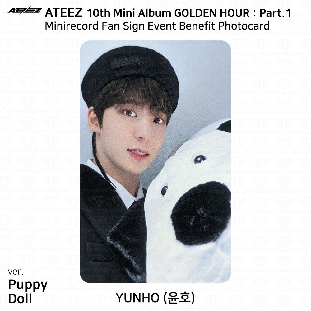 ATEEZ 10th Mini Album Golden Hour Part.1 Minirecord Fan Sign Event ...