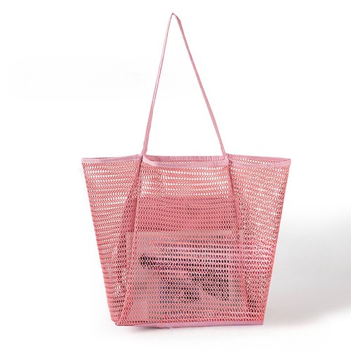 Beach Bag Handbag Beach Net Bag Toiletries Swimming Clothes Storage Bag ...