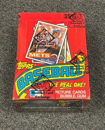 1985 Topps Baseball Unopened Wax Box BBCE Wrapped *BNCARDS* | eBay