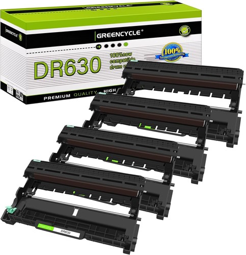 4PK Compatible DR630 DR-630 Drum Unit for Brother DCP-L2520DW DCP ...
