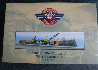 Lionel 0 gauge train set storage box (EMPTY) 'The Majestic' GG-1 6 ...