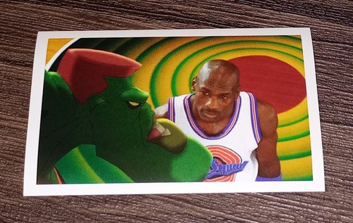 Michael Jordan 1996 BAIO Space Jam Stickers #38 Chicago Bulls | eBay