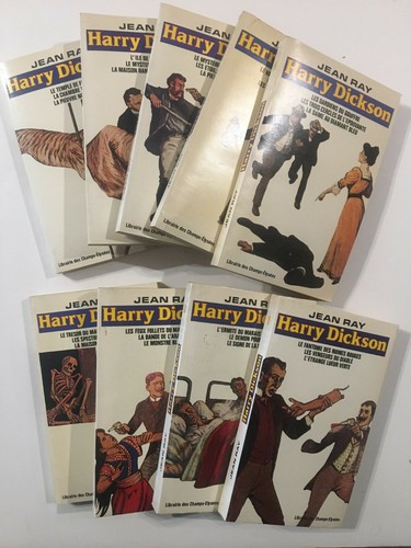 Harry Dickson - Librairie des Champs-Élysées - Collection complète en 9 ...