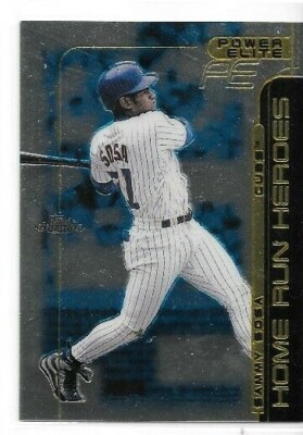 1999 Topps Chrome Home Run Heroes Sammy Sosa #HRH10 Cubs | eBay
