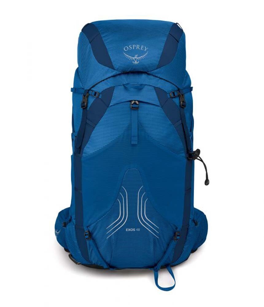 Osprey Exos 48L Lightweight Mens Hiking Backpack - Blue Ribbon - S/M | eBay
