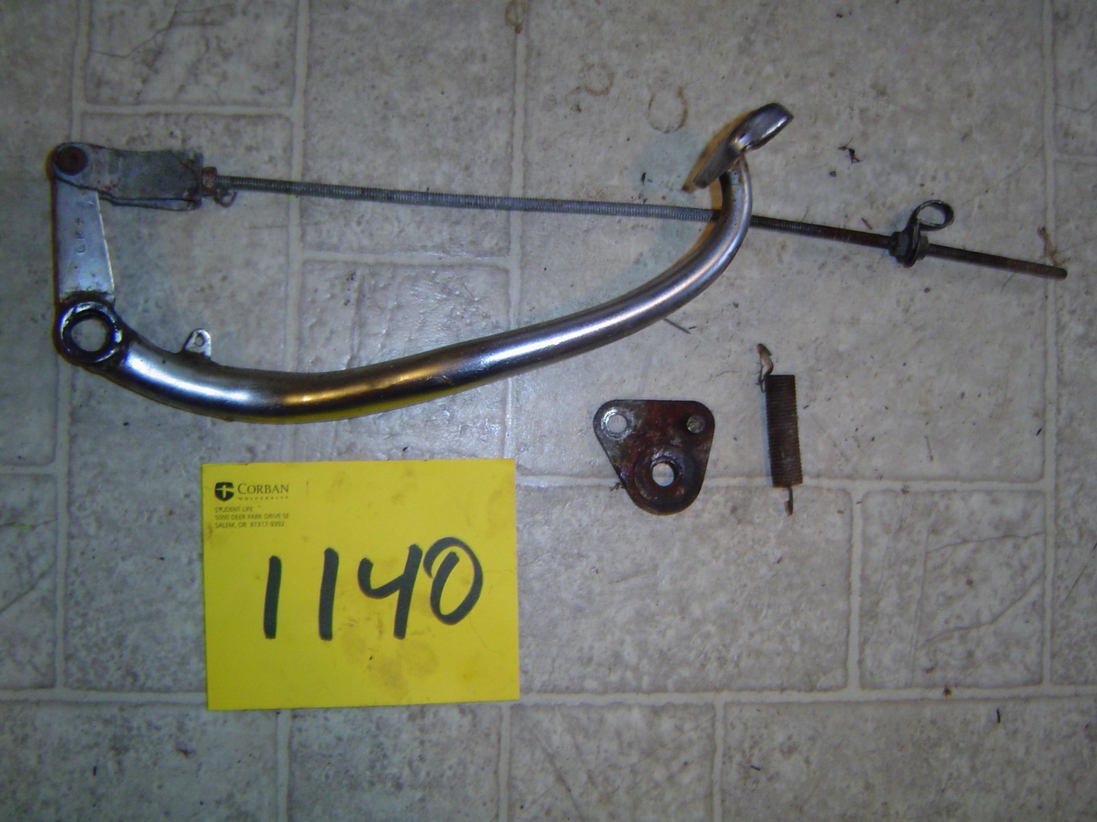 1976 HONDA CT90 CT 90 REAR BRAKE ADJUSTER ROD AND SPRING | eBay