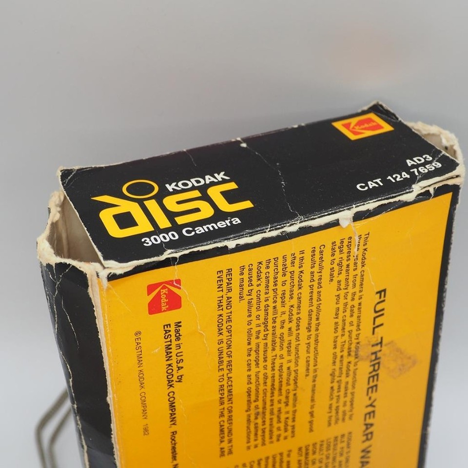 Kodak Disc 3000 Disc Film Camera | eBay