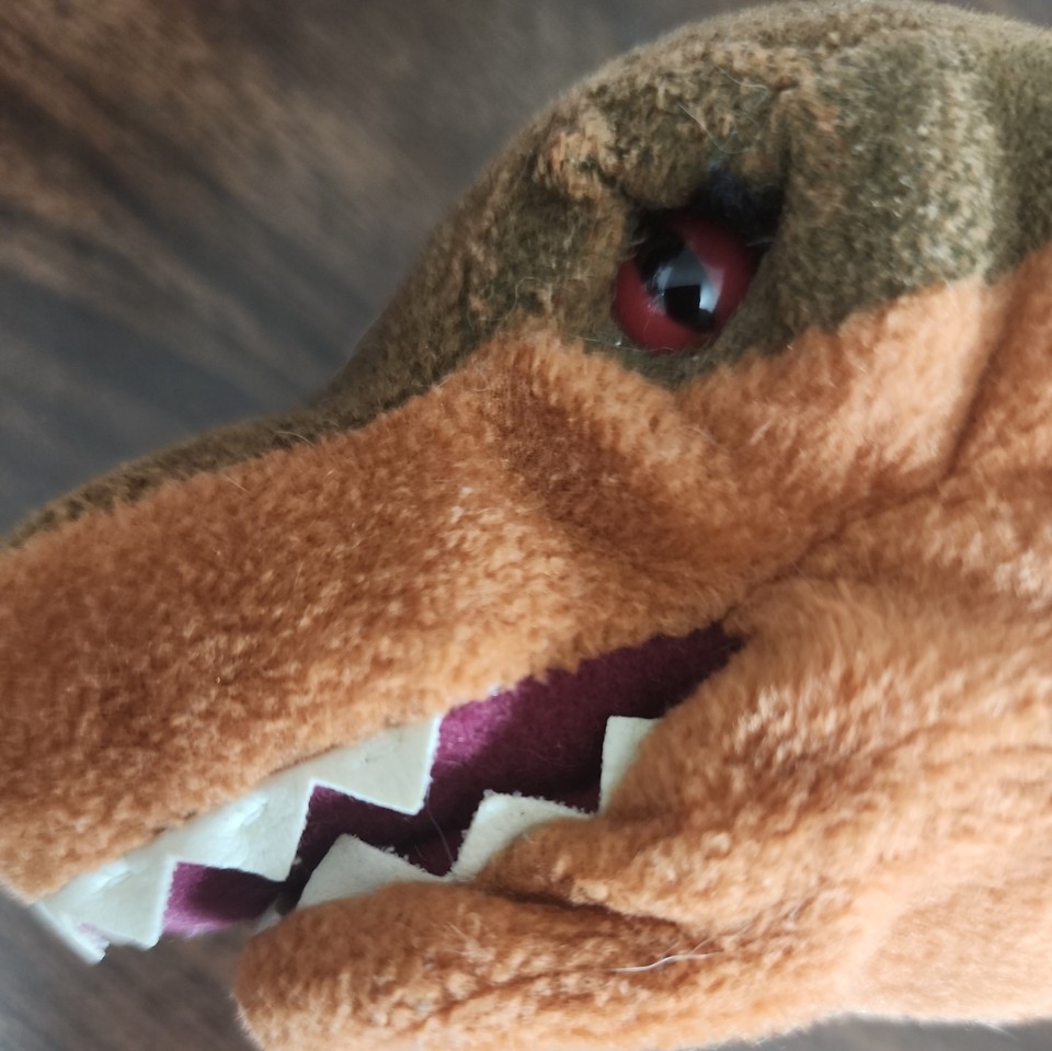 SUE at the Field Museum T-Rex 1997 Dinosaur Stuffed Animal/ Puppet 18 ...