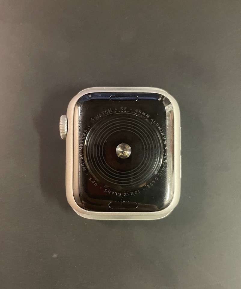Apple Watch SE 40 MM Aluminum & Ceramic Case, GPS, (Locked) | eBay