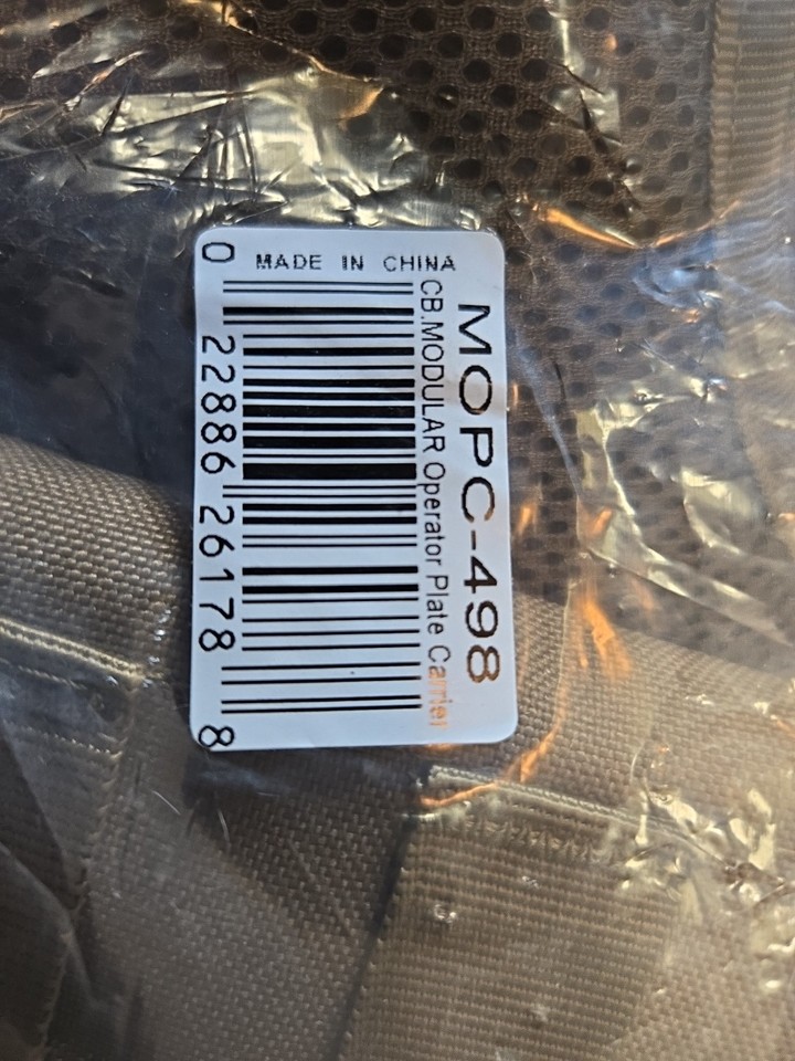 Condor MOPC GEN II Tactical MOLLE PALS Modular Operator Plate Carrier ...