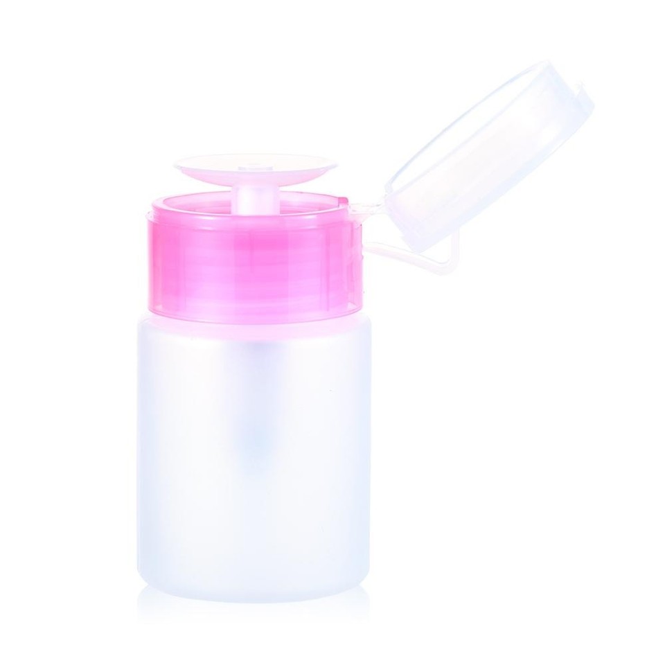 Cleaner Clean Acetone Empty Bottle Pump Dispenser Container Nail Polish ...