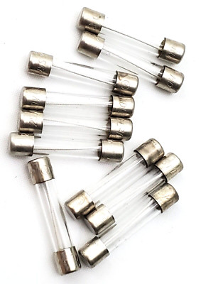 Lot of 10 Bussmann MDL3/10 250V 3/10th Amp Slow Blow 1/4" x 1-1/4 ...