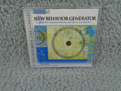 Paraliminal New Behavior Generator Audio CD Learning Strategies Paul ...