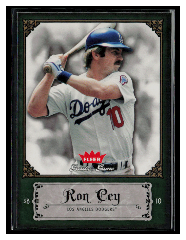 2006 Fleer Greats of the Game #79 Ron Cey | eBay
